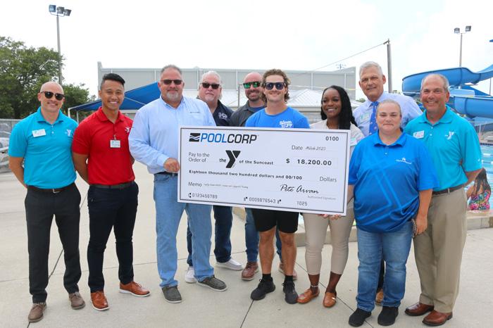 POOLCORP Creates a Splash of Joy at the Suncoast Y | YMCA of the Suncoast